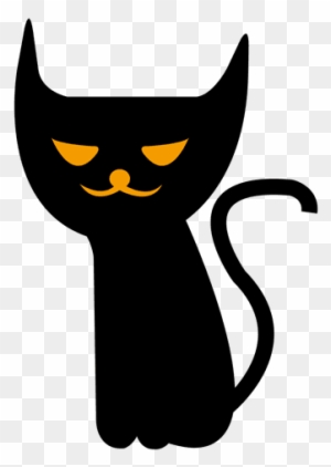 Scared Cat Clipart 7 Clip Art Of A Scary - Halloween Clipart Black Cat ...