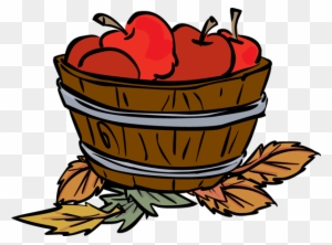 Fall Apple Clipart - Apples In A Basket Clipart - Free Transparent PNG ...