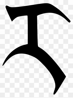 Gothic Glyph 9 - Gothic Clipart - Free Transparent PNG Clipart Images ...