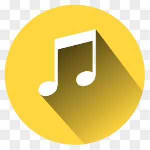 Music Icons Yellow - Music Icon Round Png - Free Transparent PNG ...