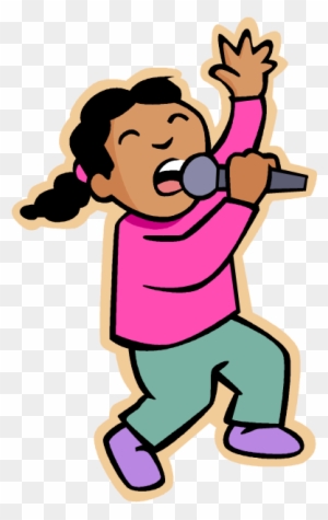 Clipart Action Verbs Collection - Singing Clipart - Free Transparent ...