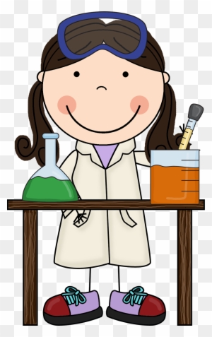Science Project Clip Art - Girl Scientist Clipart - Full Size PNG ...