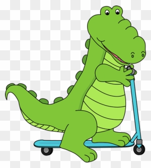 School Alligator - Alligator School Clipart - Full Size PNG Clipart ...