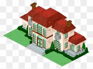 Uk The Simpsons - House - Full Size PNG Clipart Images Download