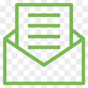 Mail Icon Green - Open Mail Icon - Free Transparent PNG Clipart Images ...