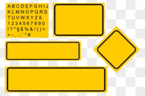 Vector Illustration Of Yellow Postage Label Templates - Yellow ...