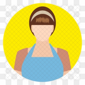 Maid Icon - Woman - Free Transparent PNG Clipart Images Download