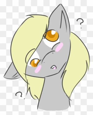 Oh-larissa, Blushing, Confused, Derpy Hooves, Female, - Cartoon - Free ...
