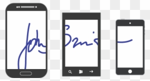 Image - Mobile Signature Icon Png - Free Transparent PNG Clipart Images ...