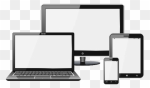 Responsive Webdesign - Computer Tablet Smartphone Png - Free ...