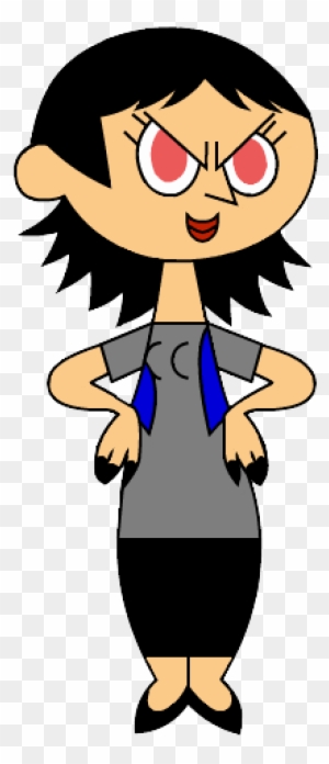 Mean By Szemi - Powerpuff Girls Ms Meane - Free Transparent PNG Clipart ...