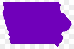 Iowa Outline Clip Art - Iowa State Outline Vector - Free Transparent ...