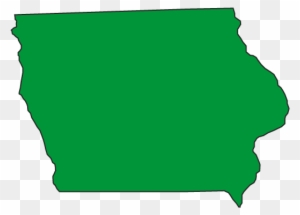 Photo Of The State Of Iowa - Iowa Shape - Free Transparent PNG Clipart ...