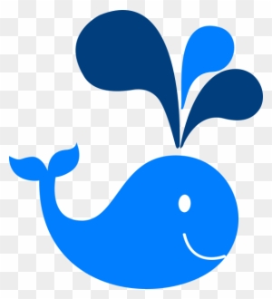 Whale Spray Clip Art At Clker - Whale For Baby Shower - Free ...