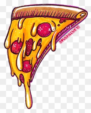 Pizzas Are Delicious By Pettileaf On Deviantart - Kawaii Pizza - Free ...