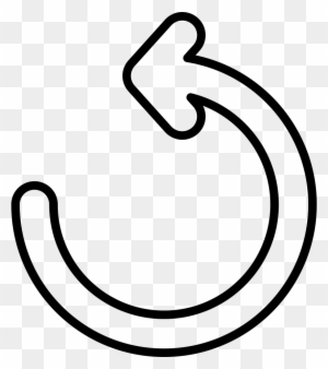 Circular Arrow Outline Comments - Icon - Free Transparent PNG Clipart ...