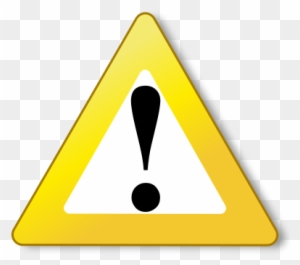 Free Vector Warning Yellow Clip Art 117036 Warning - Yellow Triangle ...