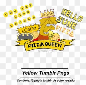 Yellow Pngs Tumblr By Cutegirrrl - Digital Art - Free Transparent PNG ...