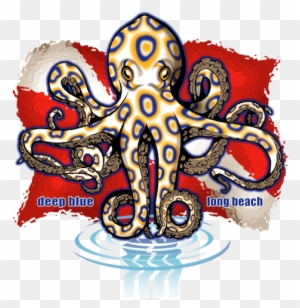 Deep Blue Scuba - Octopus - Free Transparent PNG Clipart Images Download