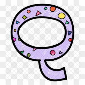 Colorful Big And Small Q Letters Of The Alphabet Clipart - Rainbow ...