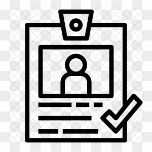 Identity Document Computer Icons Business Clip Art - Id Card Icon ...