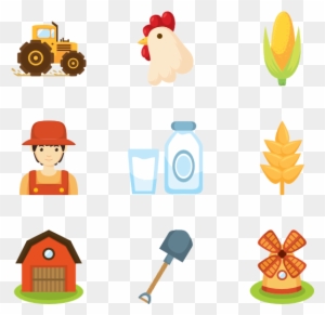 Farm Element Collection - Agriculture - Free Transparent PNG Clipart ...