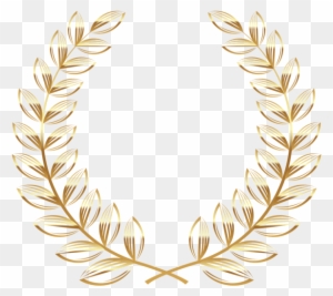 Instant Download Golden Frame Border Clipart Gold Digital - Gold Wreath ...