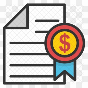 Stock Certificate Icon - Share Certificate Icon - Free Transparent PNG ...