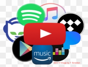 Streaming Music Logos Transparent Background - Free Transparent PNG ...