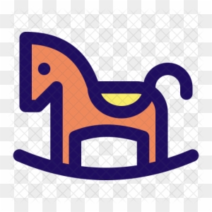 Rocking Horse - Icon - Free Transparent PNG Clipart Images Download