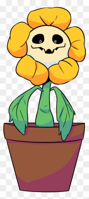 Flowey Scurry By Ferist - Cartoon - Free Transparent PNG Clipart Images ...