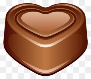 Chocolate Heart Emoticon - Chocolate Heart Emoji - Free Transparent PNG ...