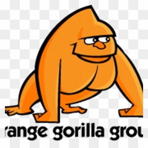 Orange Gorilla Group - Gorilla - Free Transparent PNG Clipart Images ...