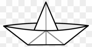 Paper, Cartoon, Toy, Boat, Sheet, Folded, Fold - Paper Boat Clipart ...