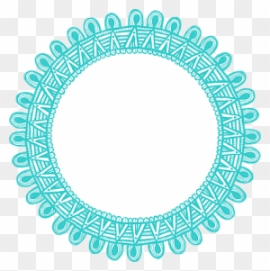 Turquoise Frame - Design - Free Transparent PNG Clipart Images Download
