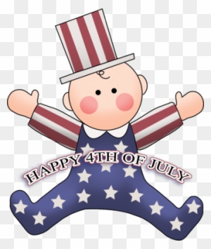 Happy 4th Of July Clipart - Fourth Of July Flag - Free Transparent PNG ...