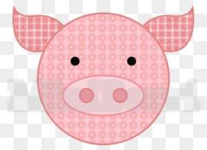 Applique Template Cute Pig - Patterns Pig - Free Transparent PNG ...