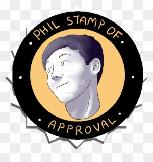 Phil Stamp Of Approval By Andy Allan Poe - Illustration - Free ...