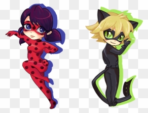 Adrien Agreste Marinette Dupain-cheng Drawing Chibi - Miraculous Chat ...