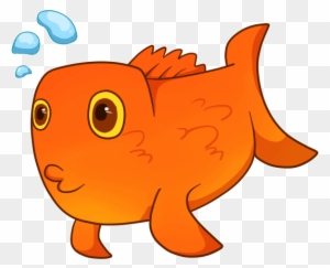 Goldfish - Golden Fish Animated Gif - Free Transparent PNG Clipart ...