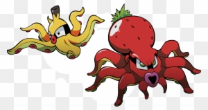Octopus Fakemon - Free Transparent PNG Clipart Images Download