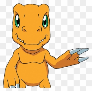 Agumon Digimon - Cute Agumon - Full Size PNG Clipart Images Download