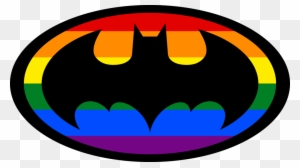 Gay/lgbt Pride By Minionmask - Gay Batman Logo - Free Transparent PNG ...