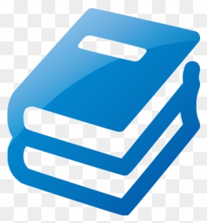 Web 2 Blue Book Stack Icon - Book Icon Png White - Free Transparent PNG ...