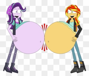 Sunset Shimmer's Water Inflation By Angry-signs - Cartoon Sunset On ...