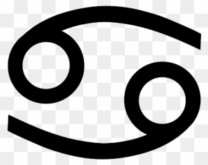 Cancer - Cancer Zodiac Sign Modern - Full Size PNG Clipart Images Download