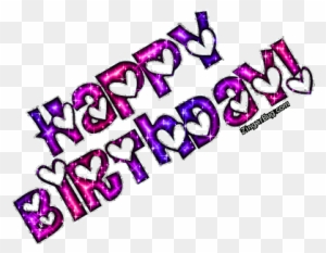 Birthday Wishes And The Plot Thickens - Happy Birthday Glitter Text ...