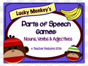 Lucky Monkeys Parts Of Speech Games - Lucky Monkeys Parts Of Speech ...