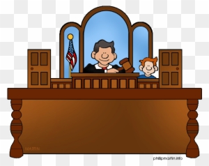 Judge In Courtroom Clipart - Free Transparent PNG Clipart Images Download