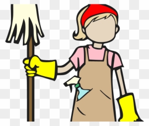 spring clean cartoon